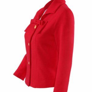 CAbi | Jackets & Coats | Cabi Red Blazer Beau Scarlett Red Blazer ...